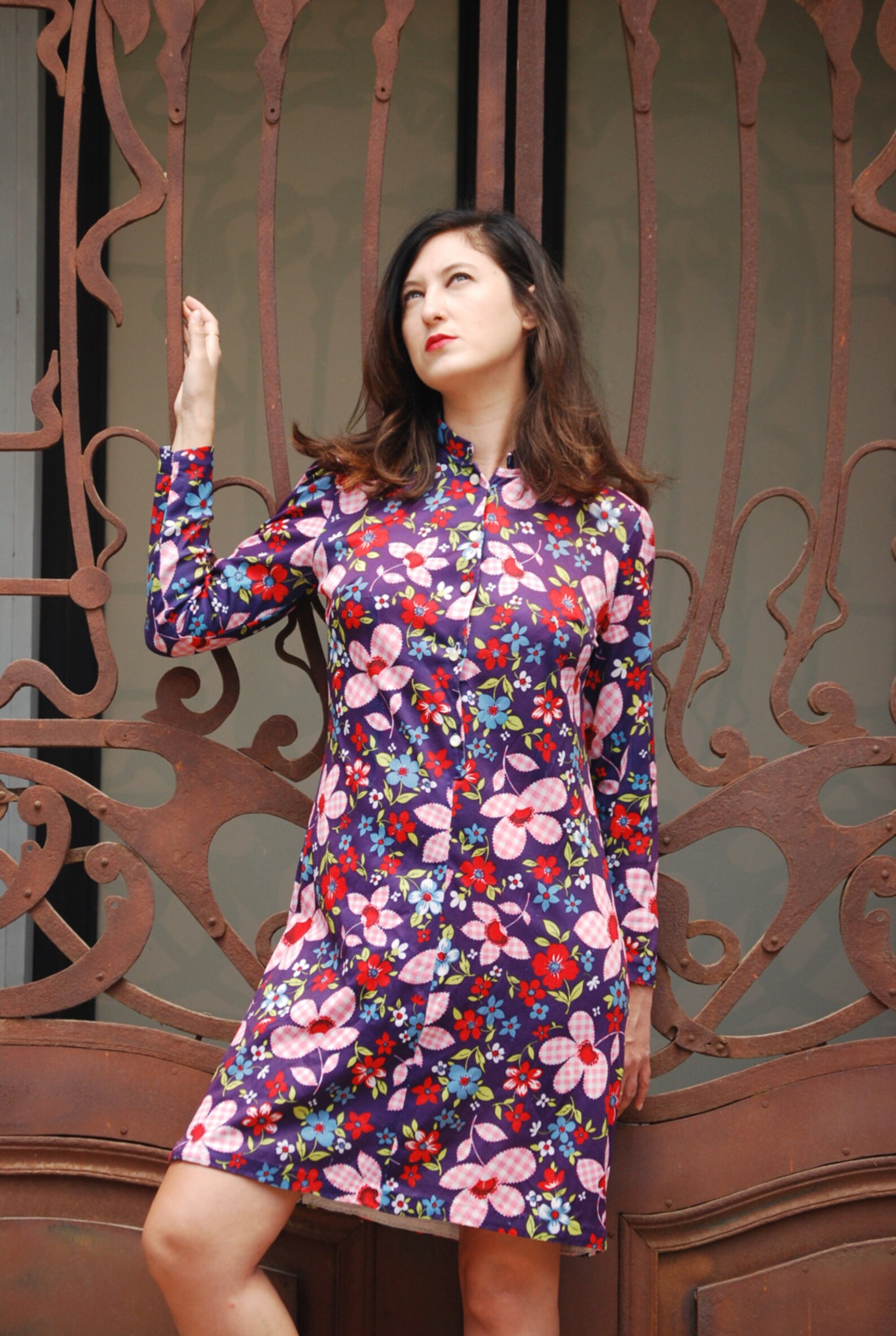 Dress, Flower Dress, Casual , Day Dress, Women Dress, Women's Clothing ...