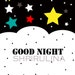 Good Night Print Stars Print Illustration Print Printable - Etsy