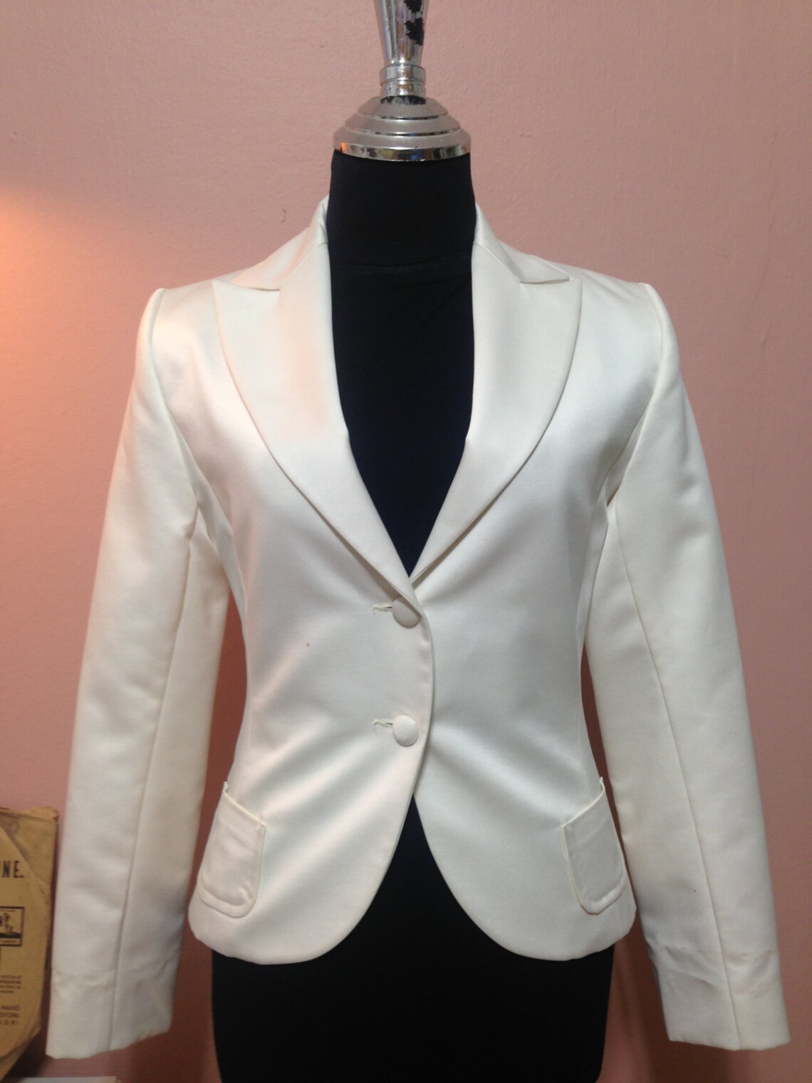 White Jacket Vintage Jacket Jackets Retro White - Etsy