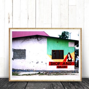 African Photography, House Photo, African Print, African Village Print ...