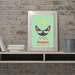 Hebrew Print, Cat Print, Wall Decor, Digital Illustration, Drawing ...