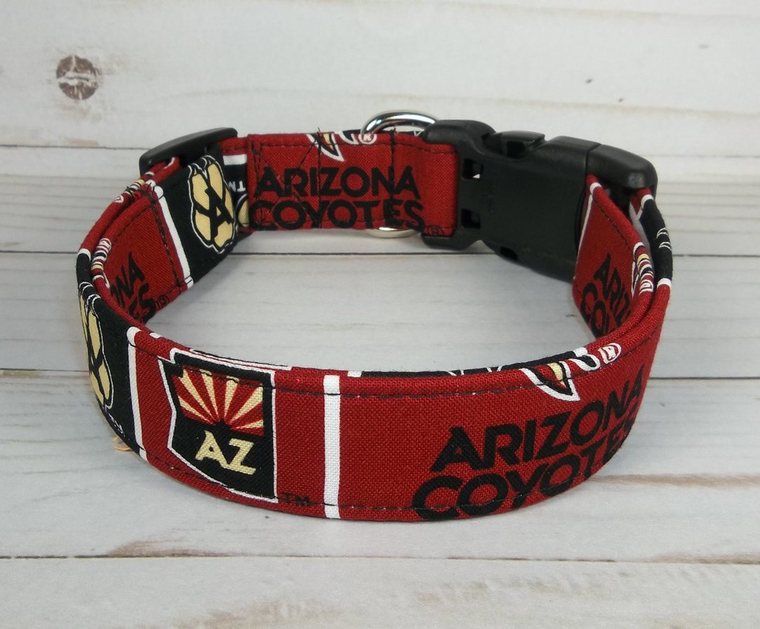 Arizona Coyotes Dog Collar Custom Made by Terri's Dog Collars ...
