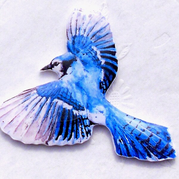 Bluebird Brooch - Etsy