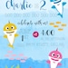 Baby Shark Doo Doo Doo Doo Doo Doo Birthday Party Invitation | Girl ...