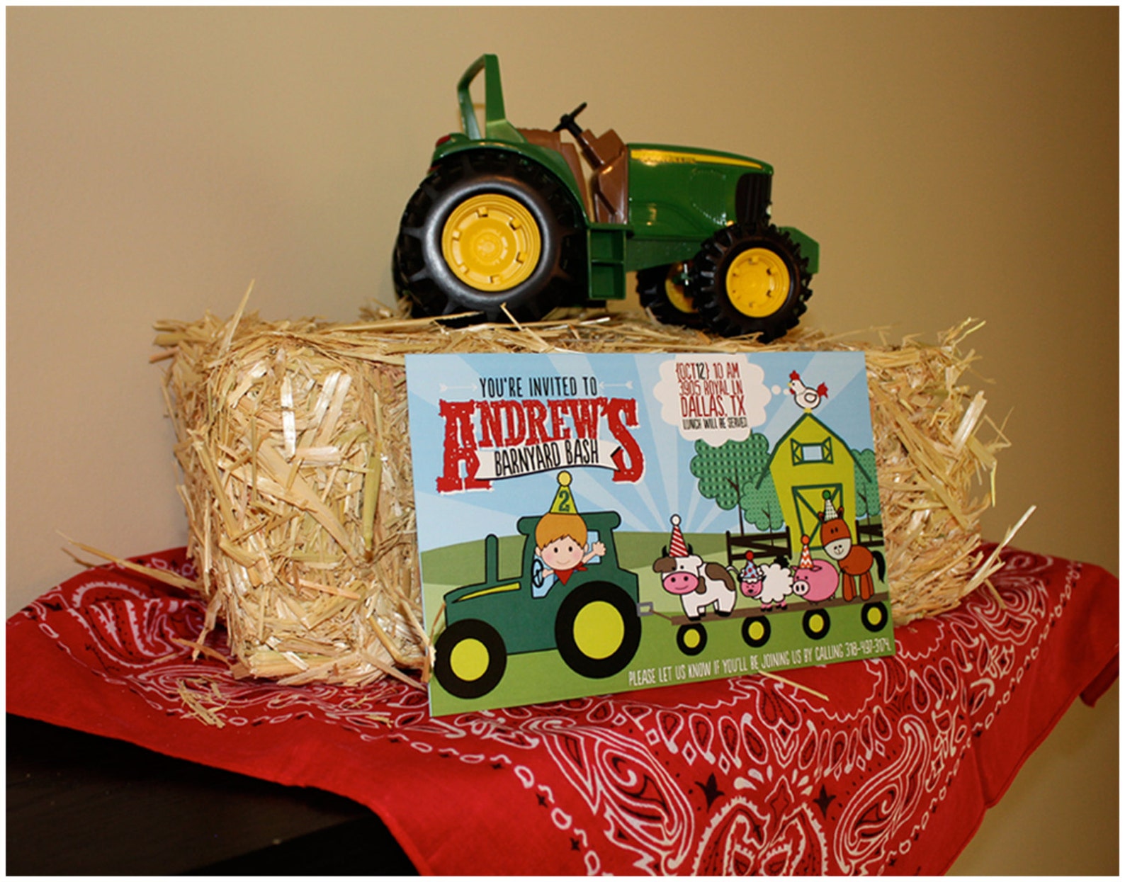 Barnyard Bash Birthday Party Set | PERSONALIZED - Etsy