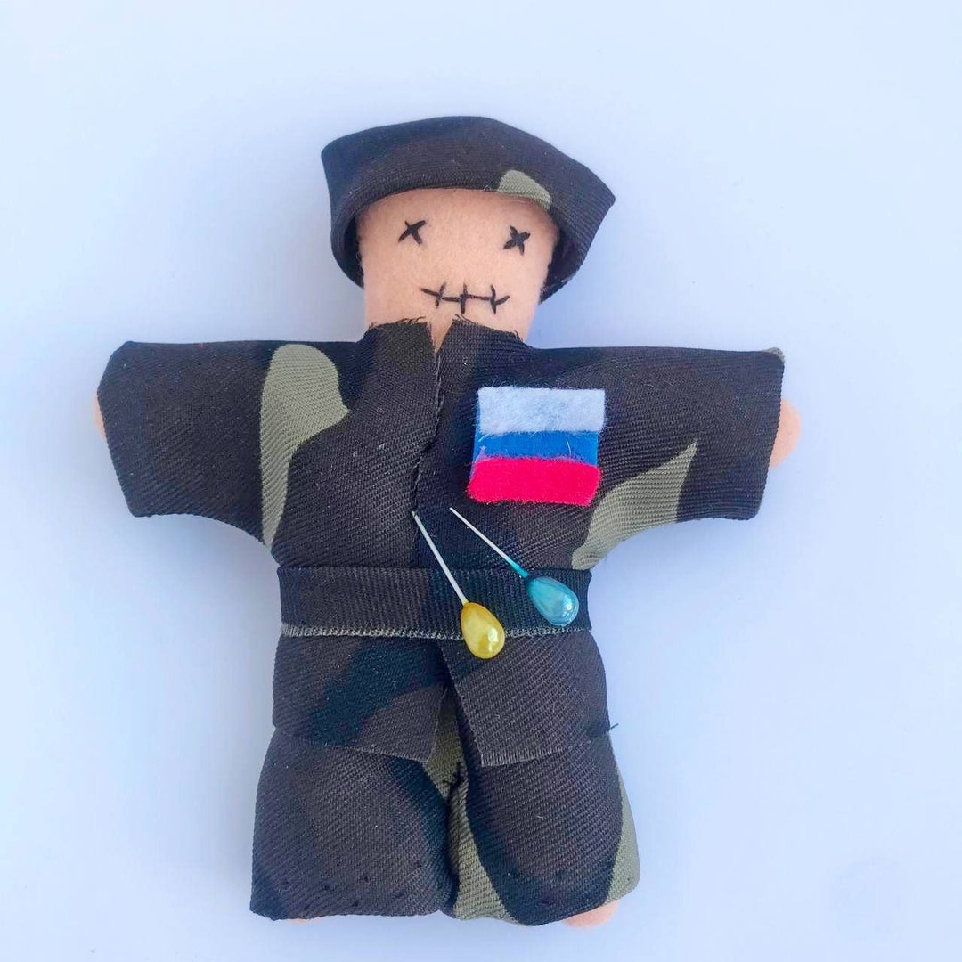 Voodoo Doll Soldier Putin, Stand With Ukraine - Etsy