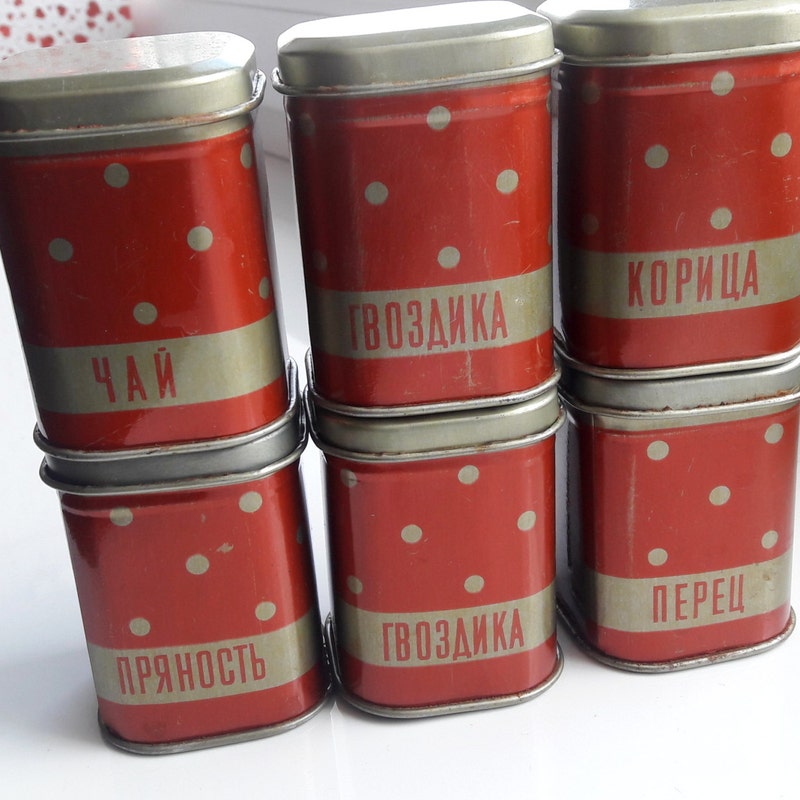 Russian Tin Box - Etsy