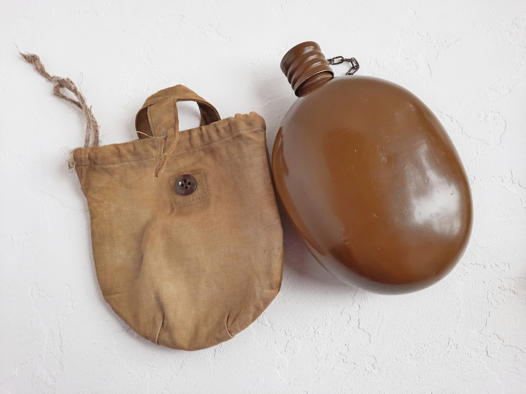 Vintage Flask, Military Flask, Soviet Flask, USSR Army Flask - Etsy