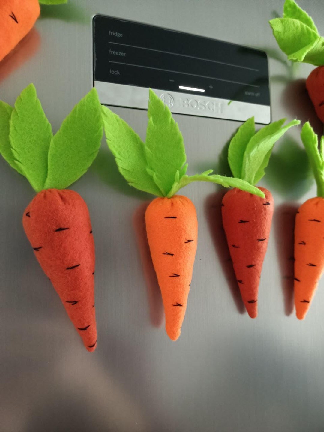 Easter Fridge Magnet Felt Carrot, Easter Decorations, Kindergarten ...