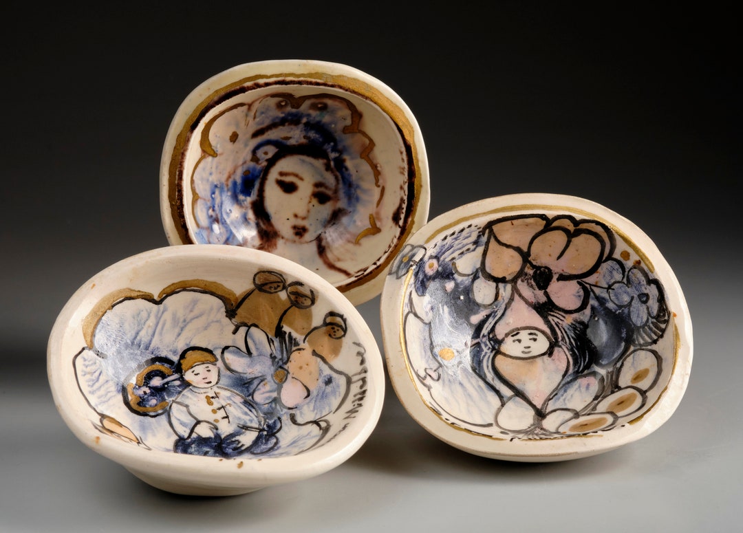 Doreen Middelboe, Denmark - Three Small Bowls Are Sold Together - Etsy