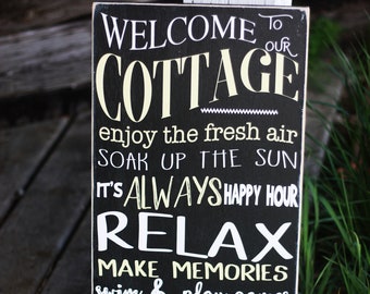 Cottage Rules | Etsy