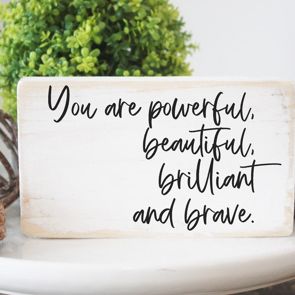 Desk Inspirational Quote - Etsy