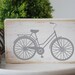 Bicycle Sign Mini Signsbike Decor Quote Block Gallery - Etsy