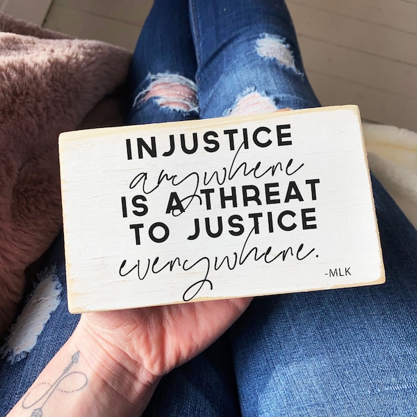 Social Justice Sign - Etsy