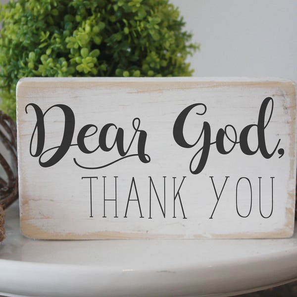 Dear God - Etsy