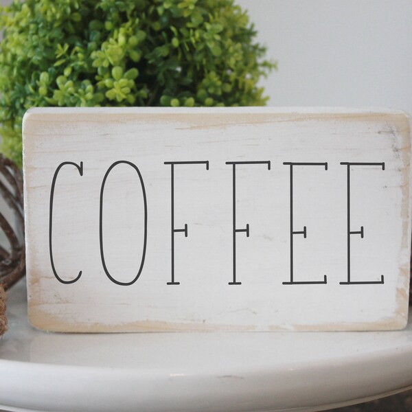 Small Coffee Sign - Etsy