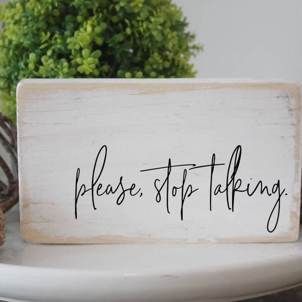 Desk Sign - Etsy