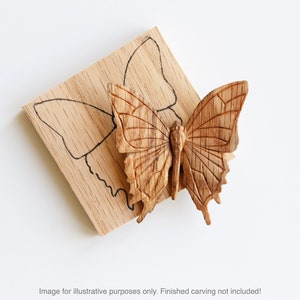 Butterfly Pendant Carving Kit | Etsy