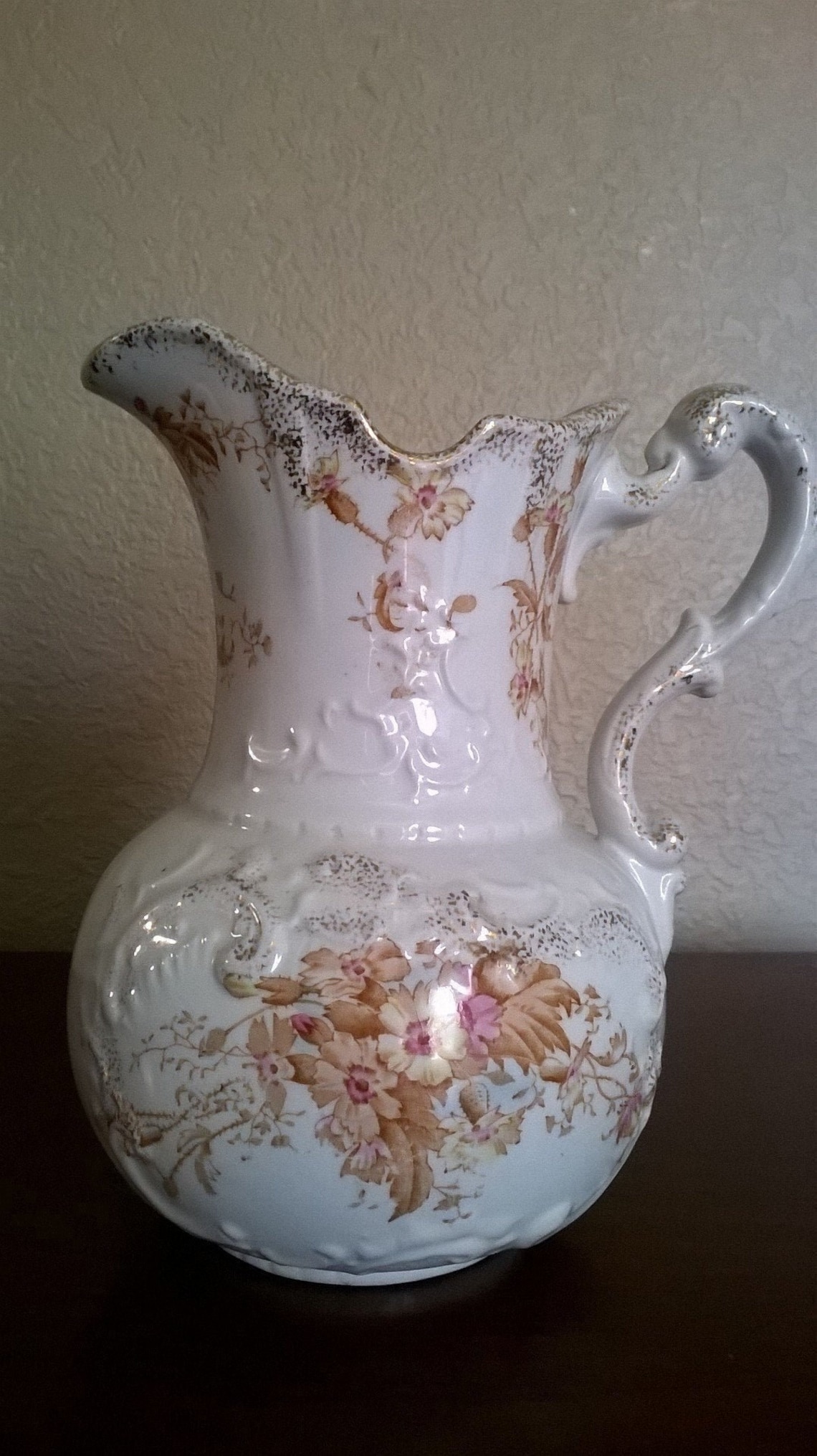Very Rare! 1906 WH Grindley & Co. England Water Pitcher Circa 1891-1914 ...