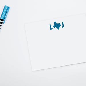 Personalized Texas Note Cards – Monogram Stationery Gift - Etsy
