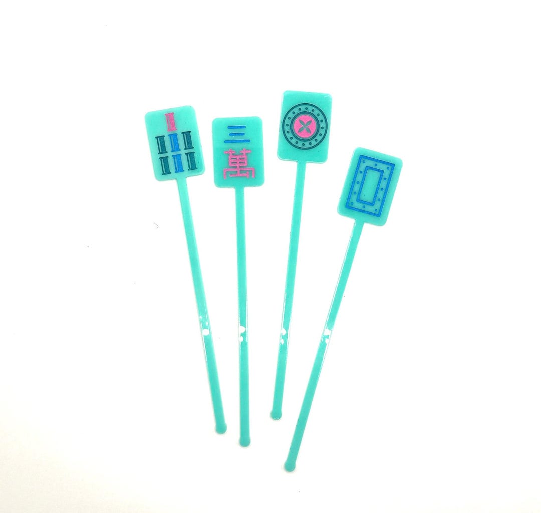 Mahjong Swizzle Sticks - Etsy