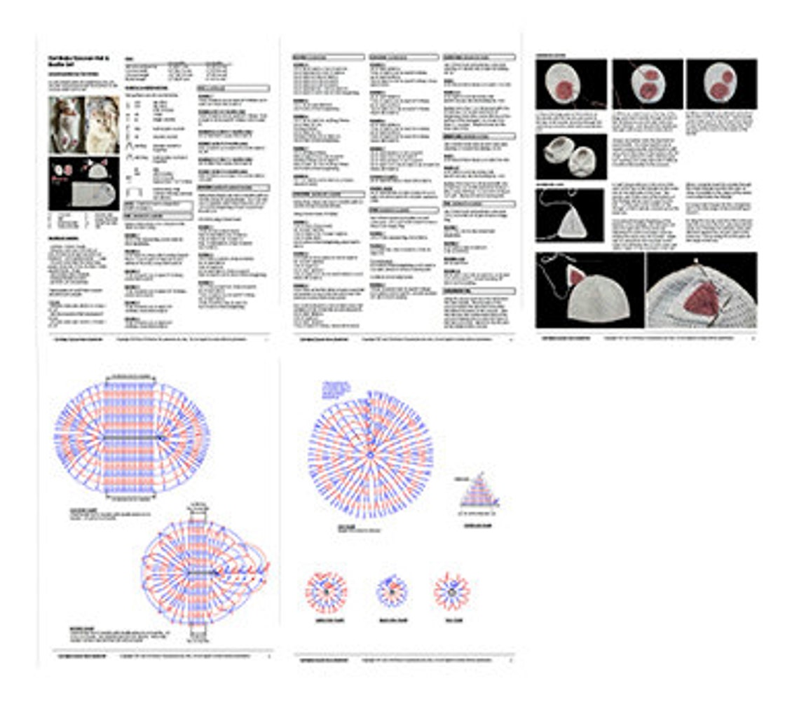 Baby Cat Cocoon Hat & Booties Crochet Pattern - Etsy UK