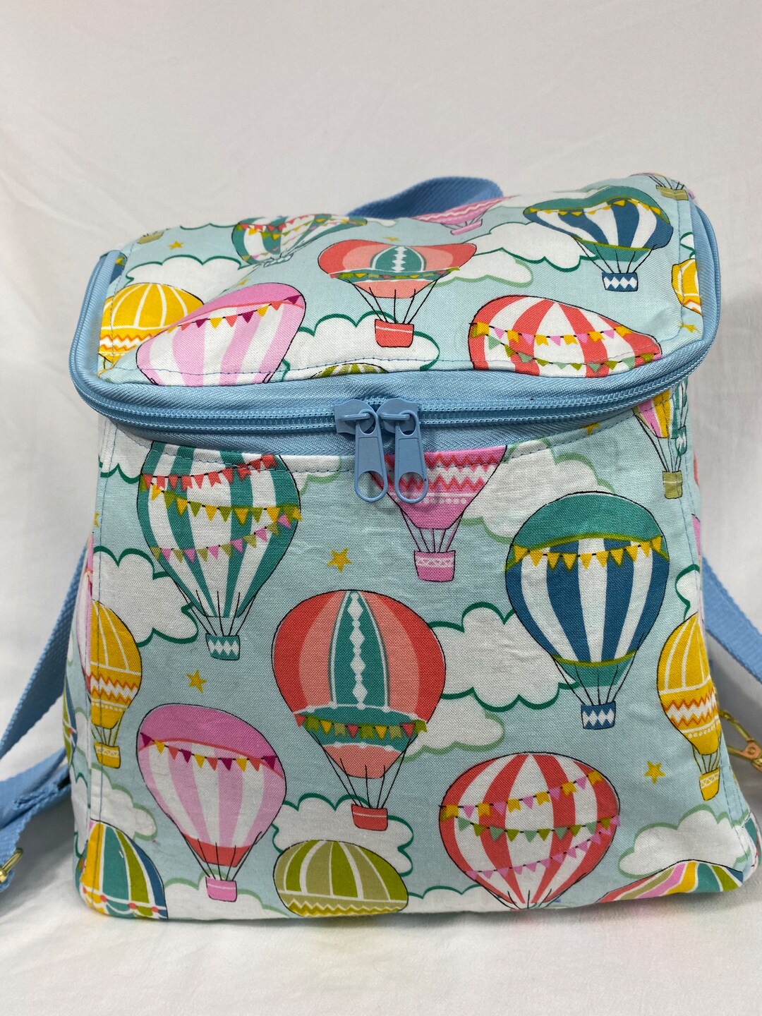 Sky High Mini-backpack in Blue - Etsy