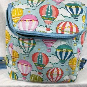 Sky High Mini-backpack in Blue - Etsy