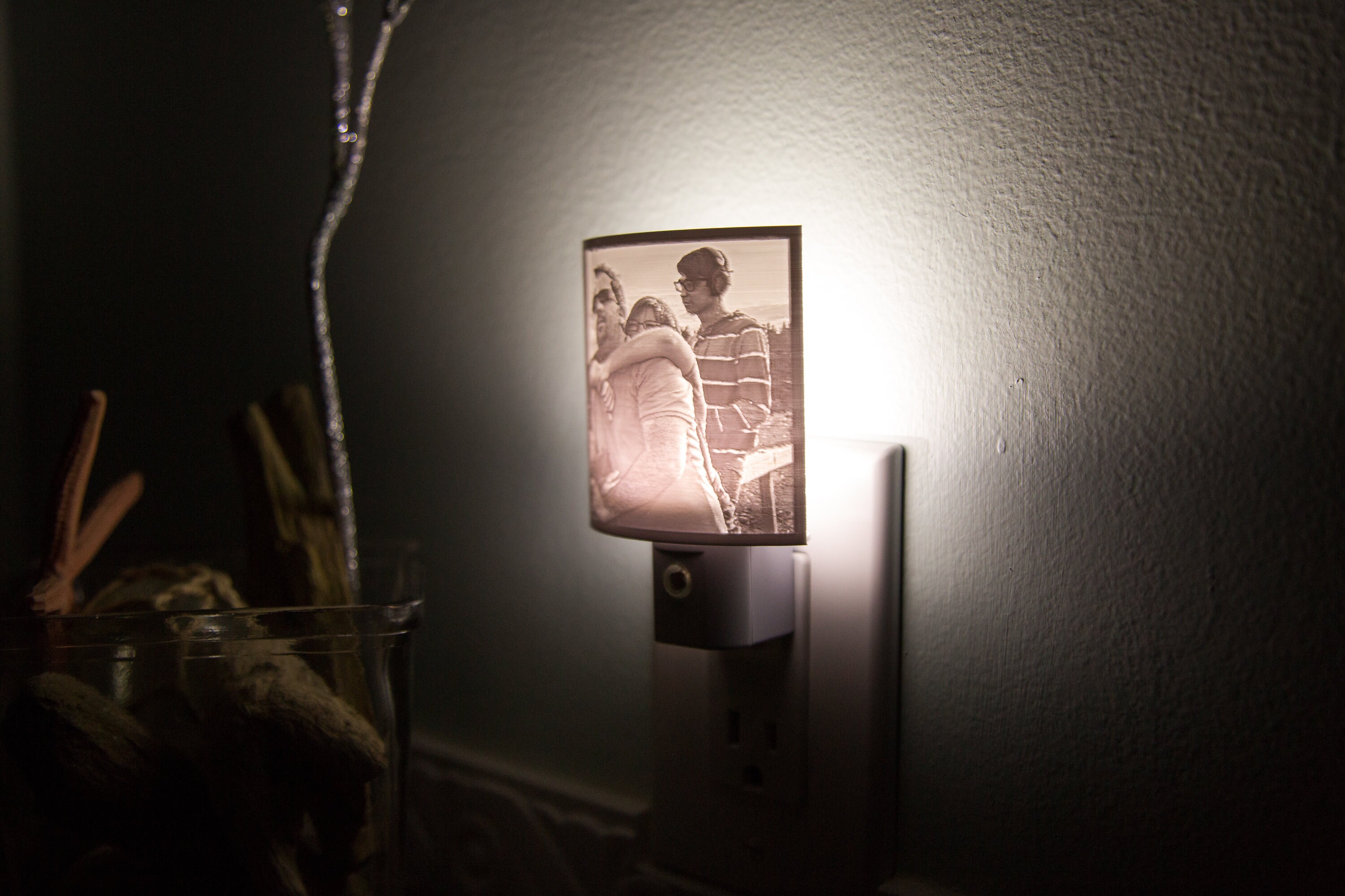 Custom Night Light 3D Print Lithophane Lamp Night Light Wall | Etsy