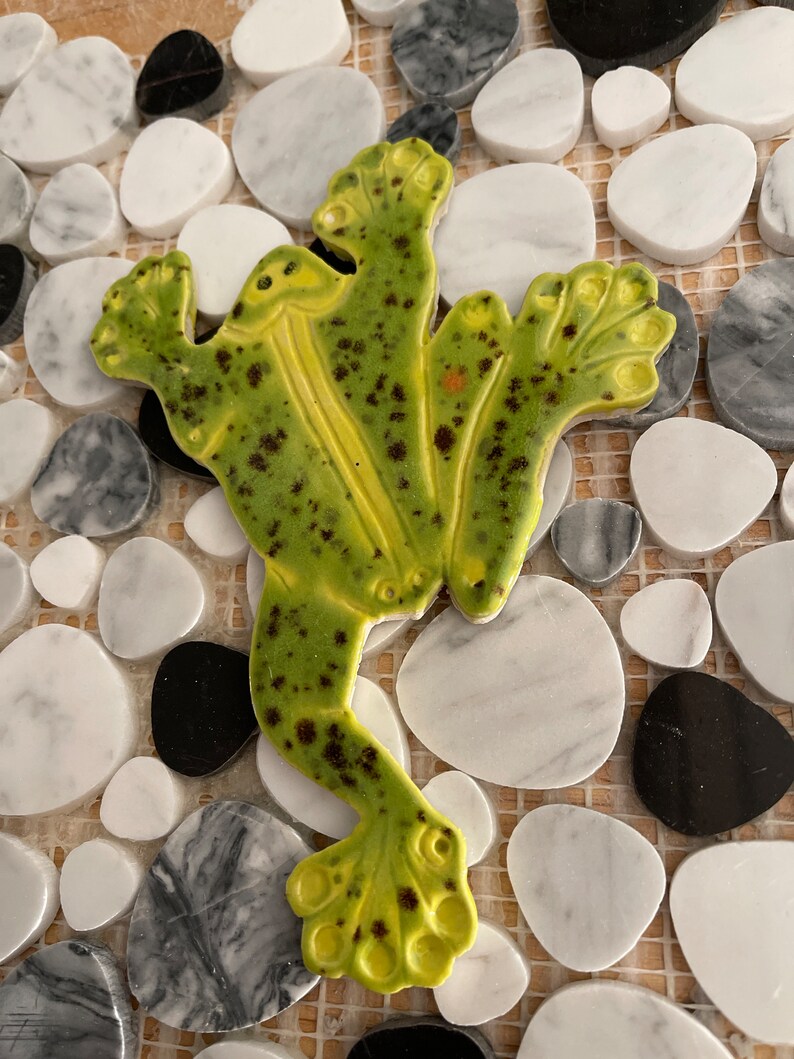 Swimming Frog Tile - Etsy