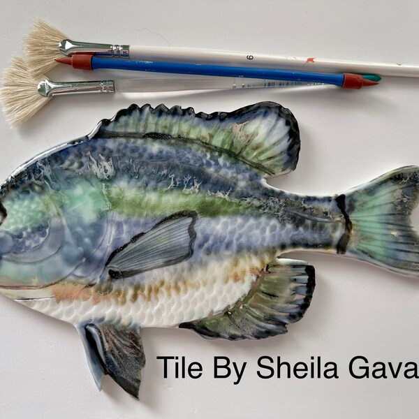 Fish Tile - Etsy