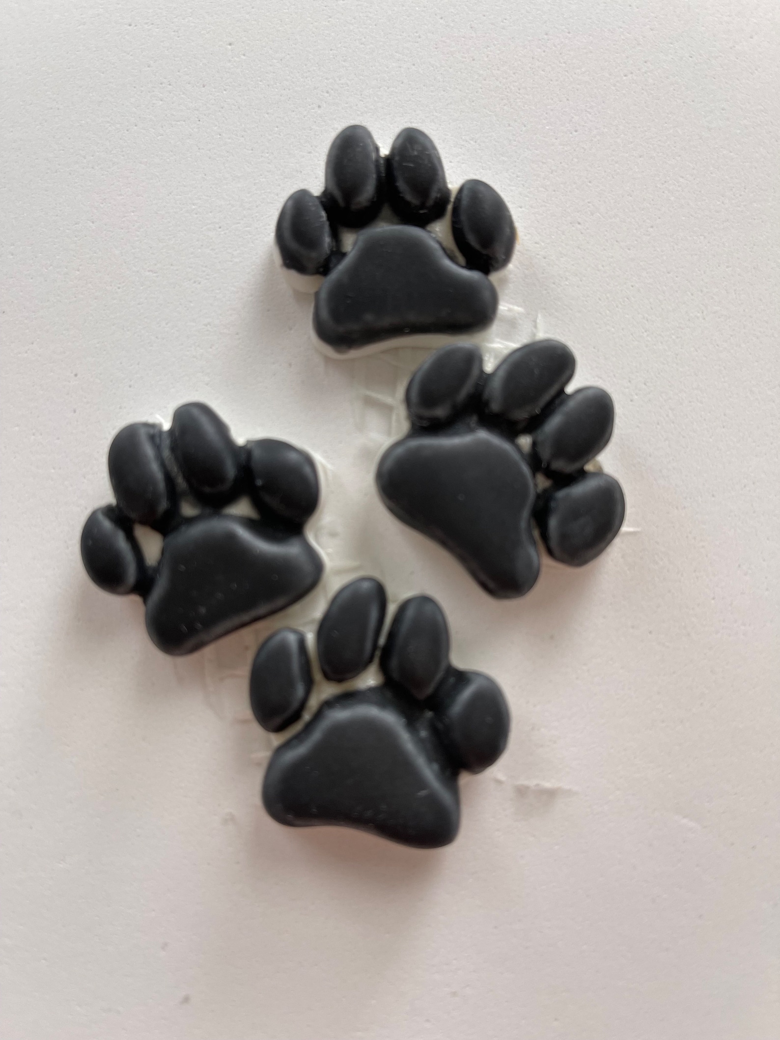 Pair of 1 Dog Paw Tiles - Etsy