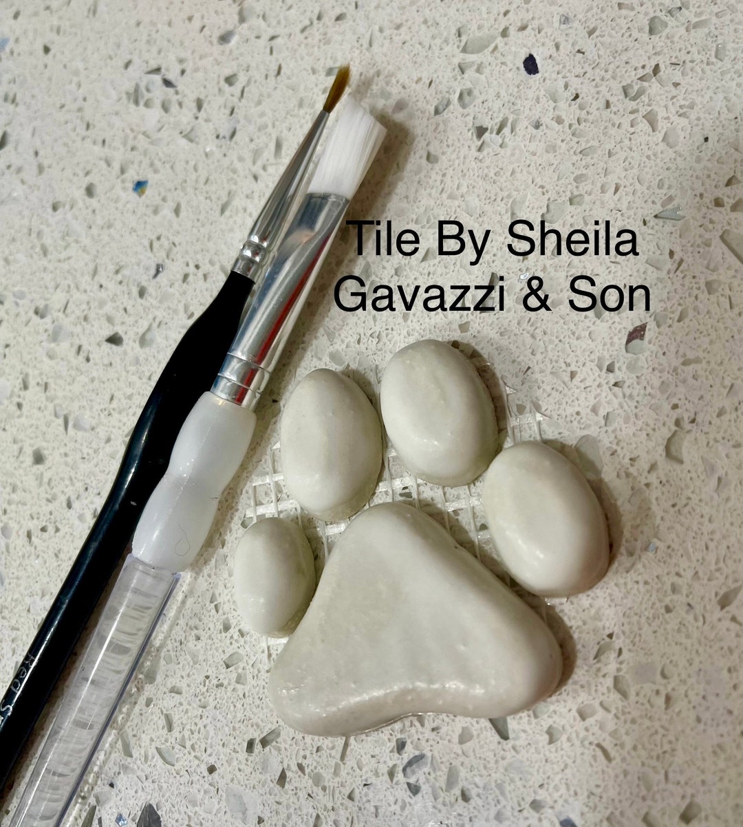 2 Inch Dog/cat Paws Tile Floors or Wall Install - Etsy