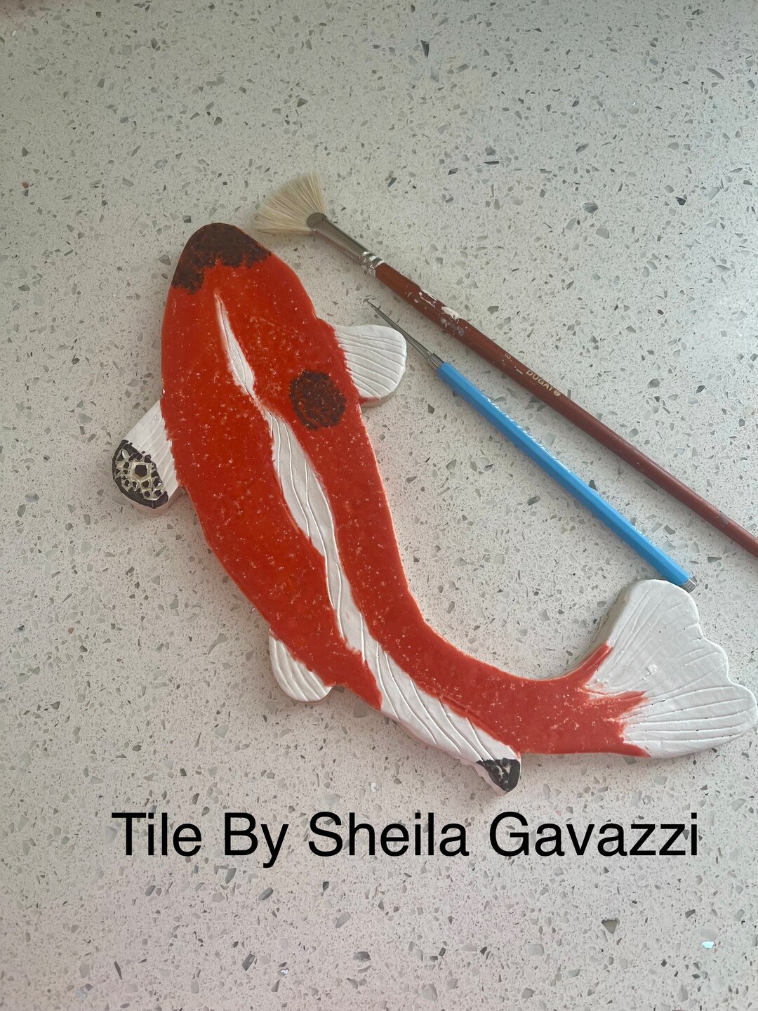 Koi Tile - Etsy