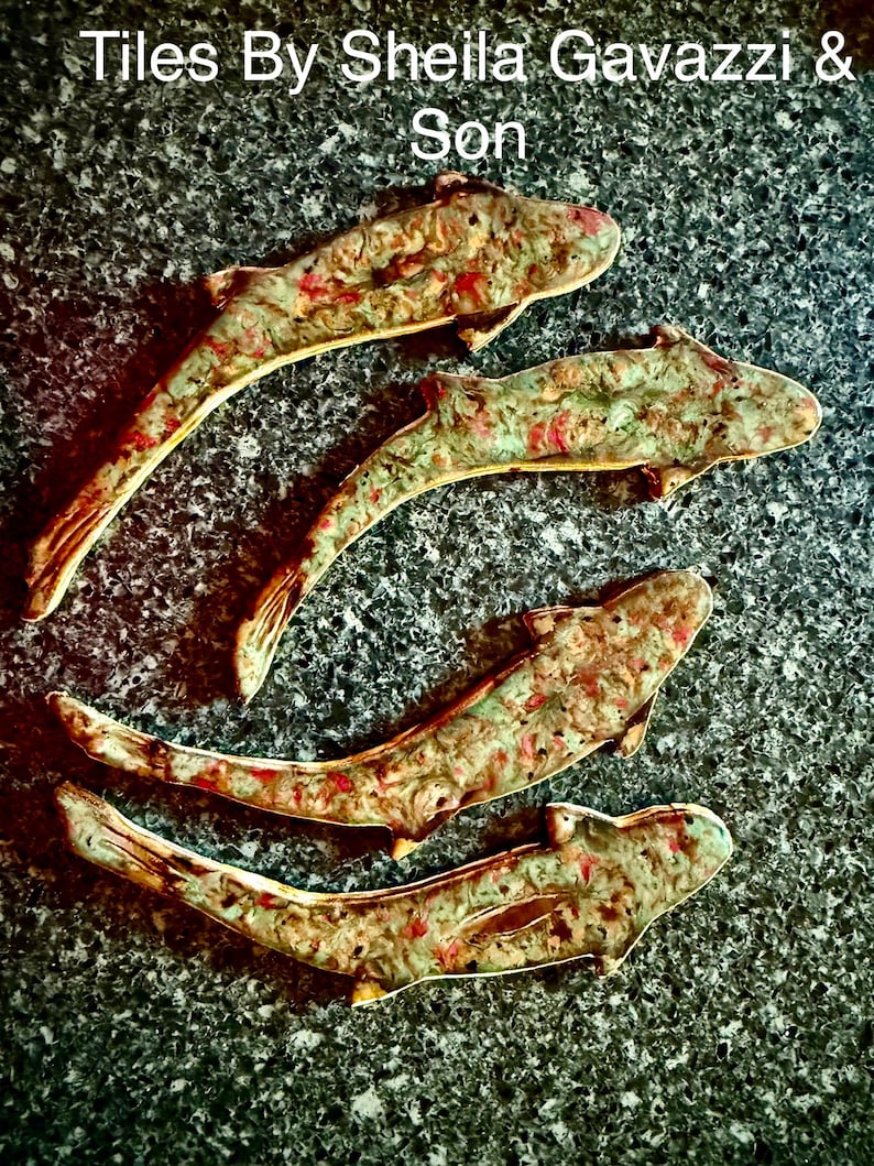 Fish Floor Tile Artistic - Etsy