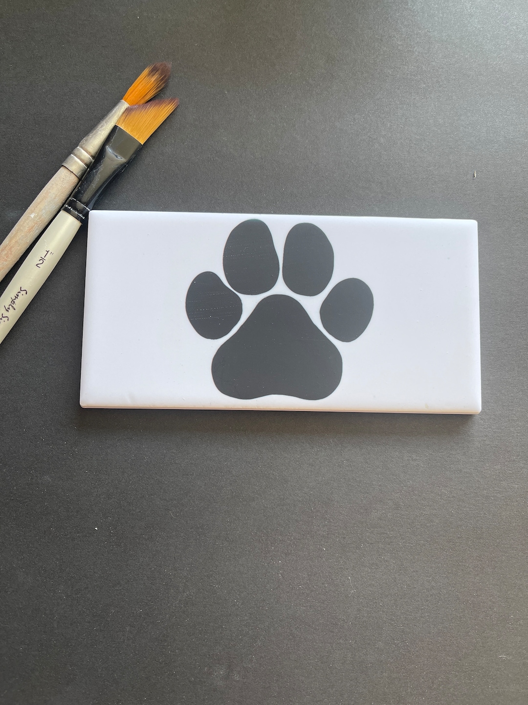 Paw Wall Install Matte Subway Tile - Etsy