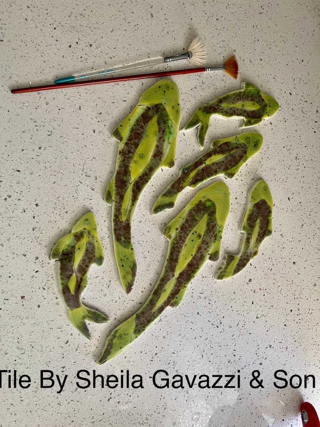 Fish Tile Floor or Wall Install - Etsy