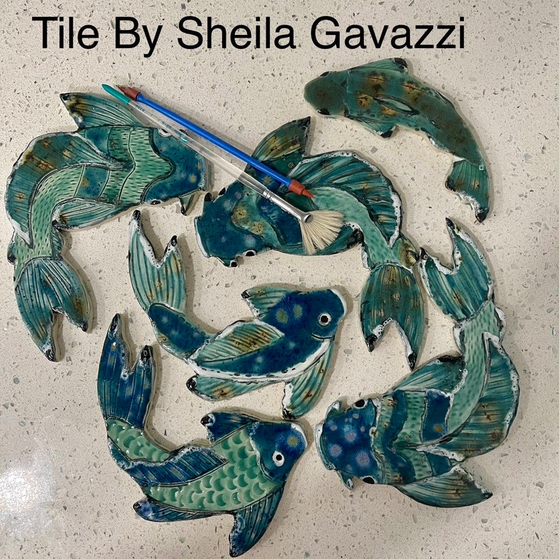 Tile Fish - Etsy