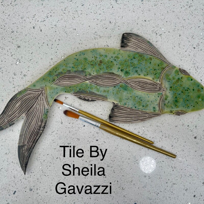 Trout Tiles - Etsy