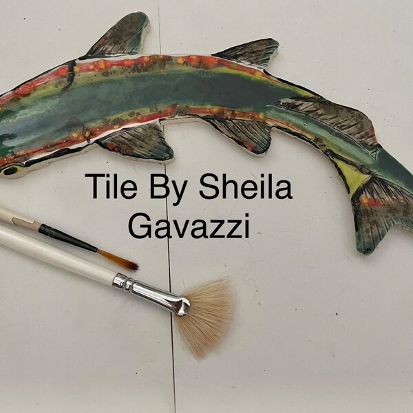 Fish Tile - Etsy