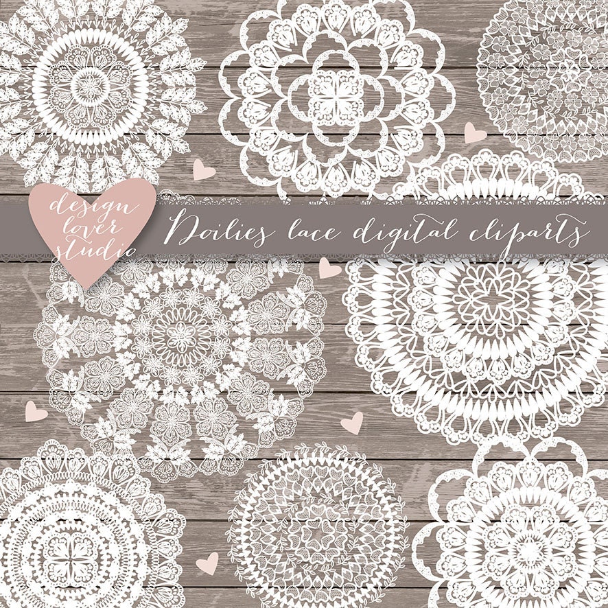 Lace Digital Clipart