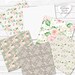 Watercolor Roses Flowers Digital Paper Flower Background - Etsy