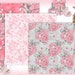Loving Heart Digital Paper Pack, Spring Watercolor Flower, Blush Floral ...