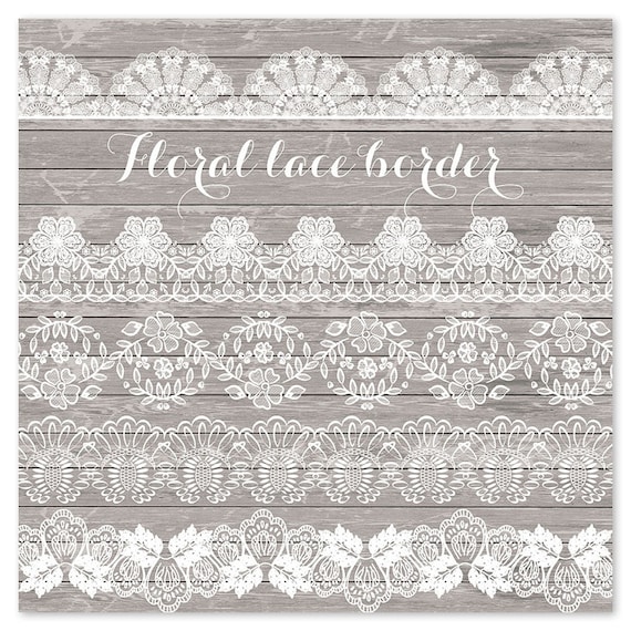Black Lace Border Frame