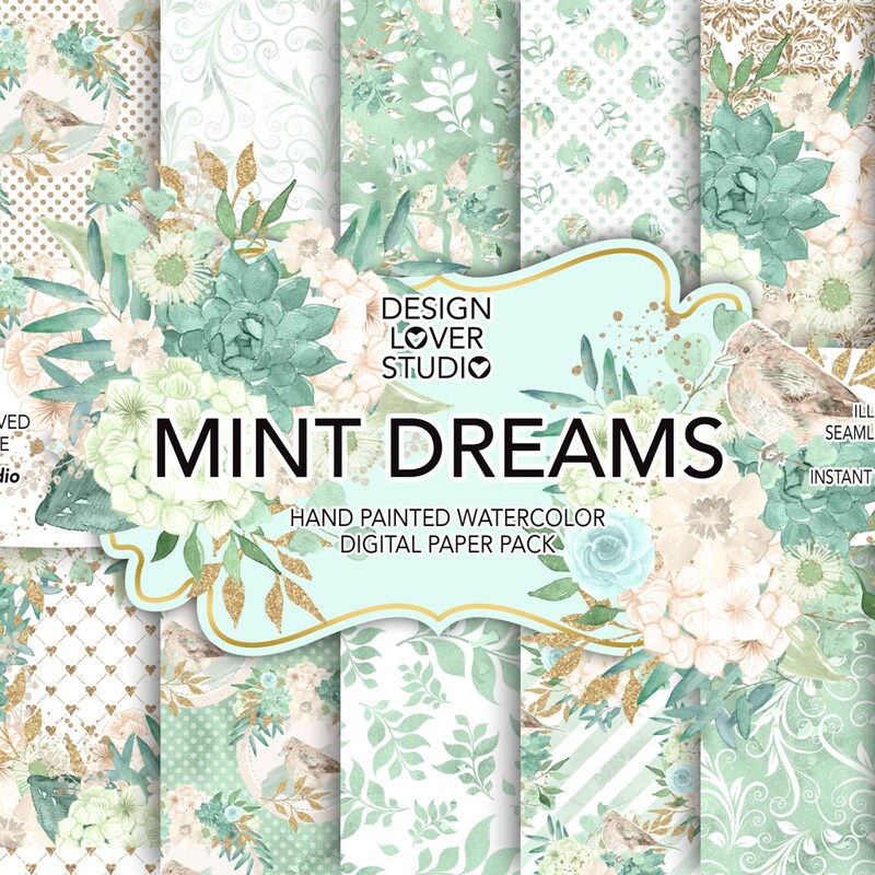 Mint Paper - Etsy