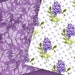 Watercolor LILAC FLOWER Digital Paper Pack, Bow, Lavender, Bouquets ...