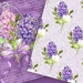 Watercolor LILAC FLOWER Digital Paper Pack, Bow, Lavender, Bouquets ...