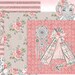 Boho Elephant Cute Digital Paper Pack, Boho Watercolor Flower, Floral ...