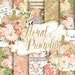 Watercolor "floral Pumpkin" Digital Paper, Autumn Leaves, Fall ...