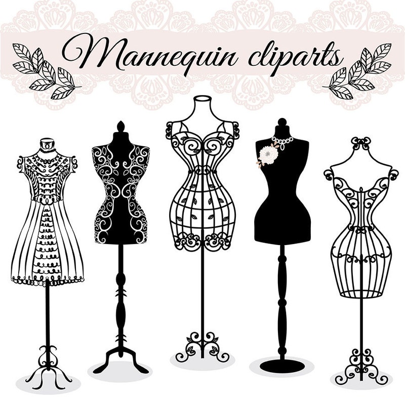 Dress Form Clipart - Etsy